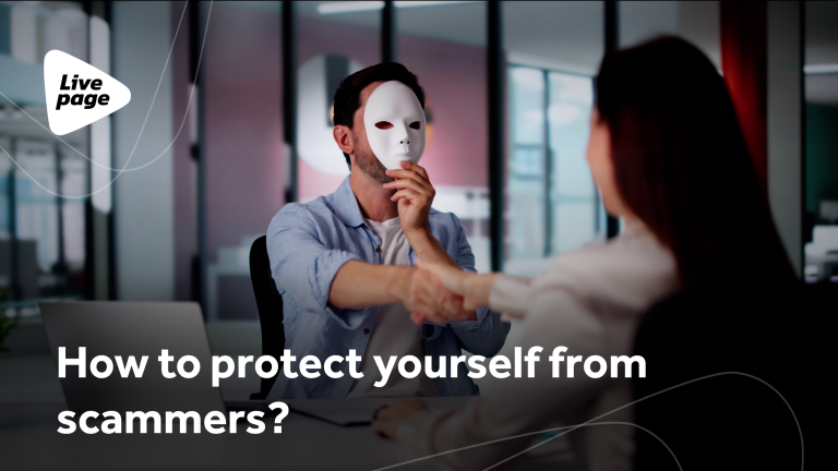 How to protect yourself from scammers? - Livepage